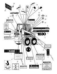 Case 1830 (SKID STEER LOADERS), spare parts for Case 1830 - online ...