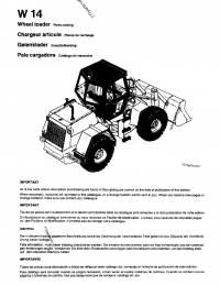 Case W14 (WHEEL LOADERS), spare parts for Case W14 - online catalog ...