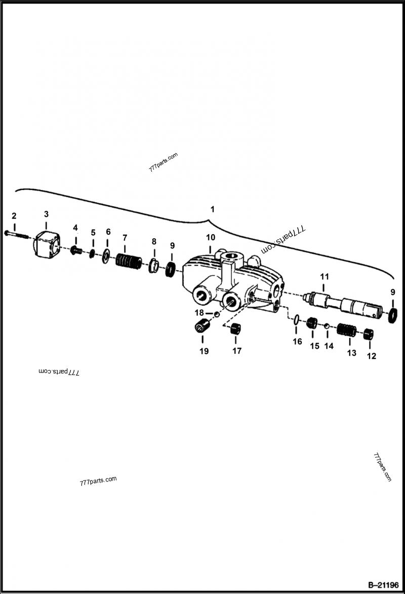 Variable Speed Valve (M-444) (M-500) (S/N 100111001 - 100130269 ...