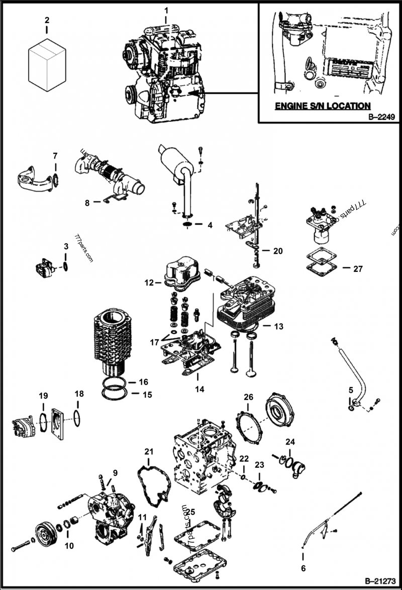 Diesel Engine Diagram Labeled
