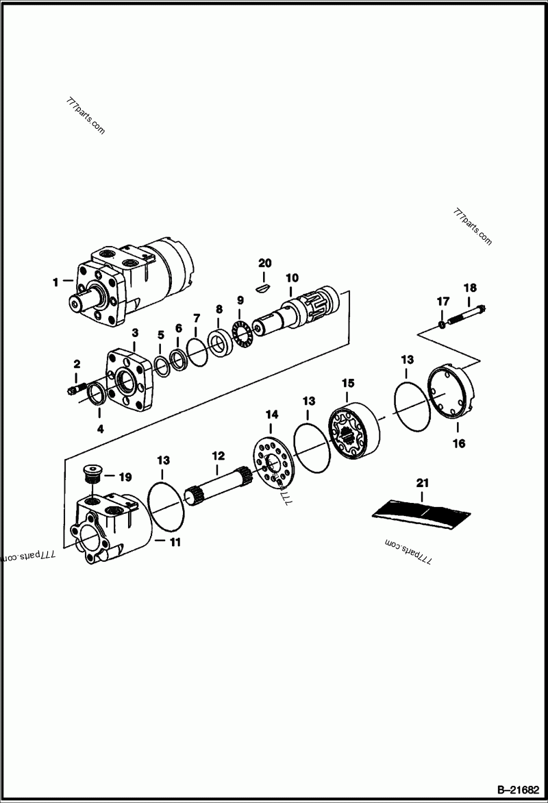 Snowblower (Motor - Chute Rotator) (FCTSB72) (3SB54) (3SB66) (3SB72 ...