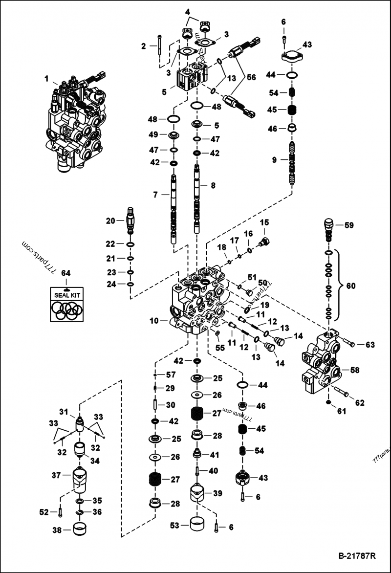 773 Bobcat Hydraulic Schematic