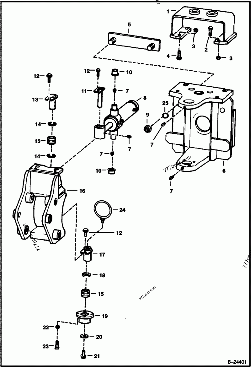 Slide - Swing Frame (923S) (923SA) (S/N 190000101 & Above, 320000101 ...