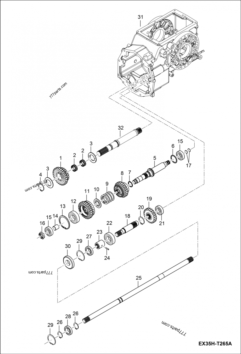 Front Drive System Group - Compact Tractors Bobcat CT450 (ABHM11001 ...