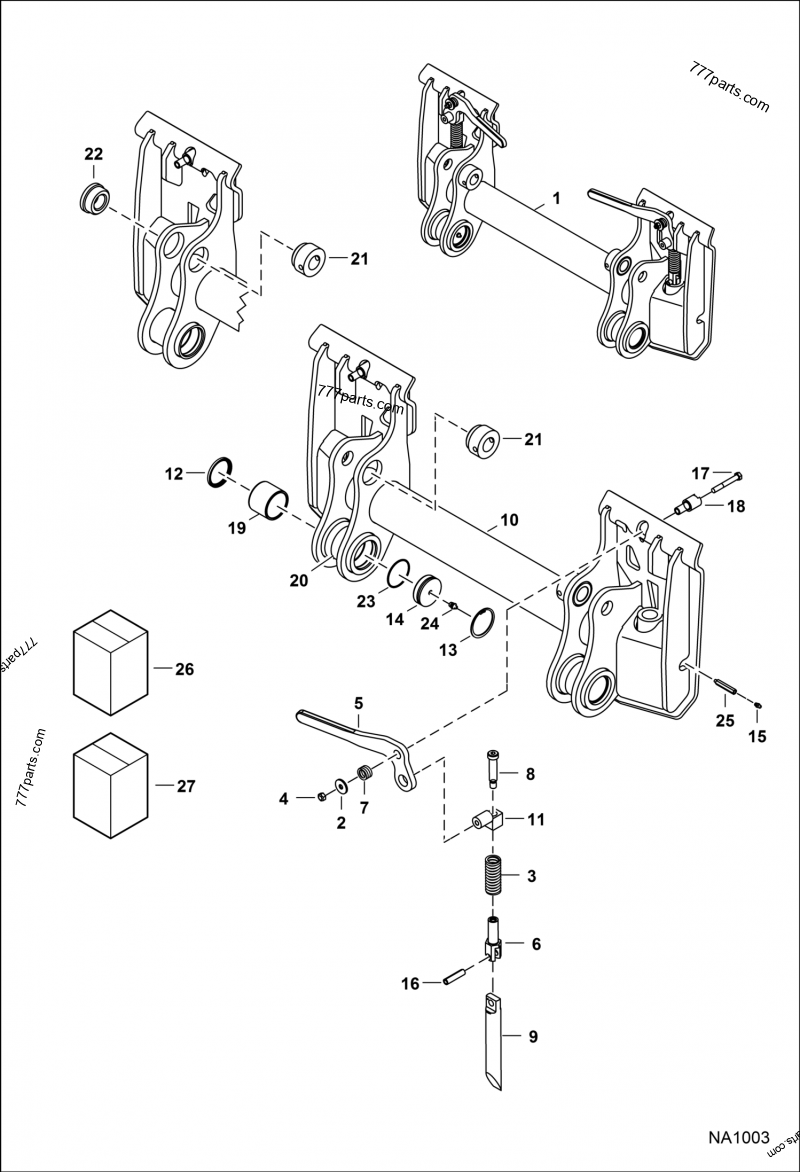 BOB-TACH - Loaders Bobcat S750 (ATDZ11001 & Above) | 777parts.com