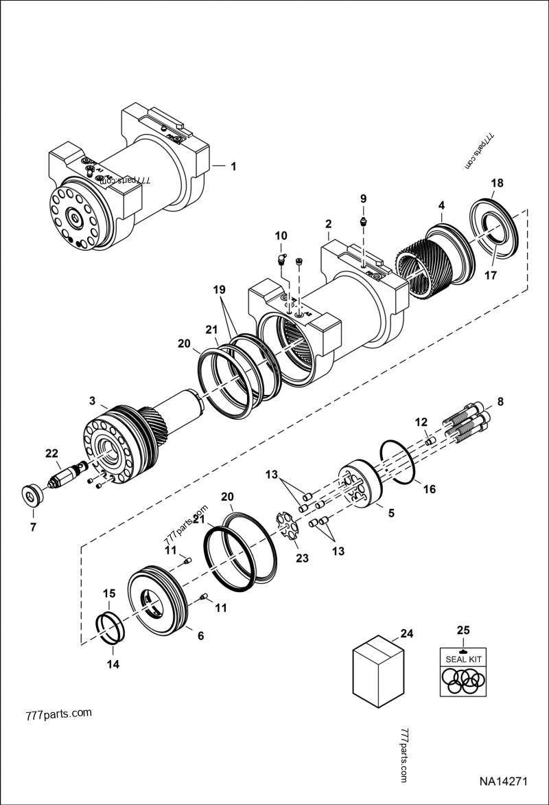 Power-Tilt PTX-4 (PTX4) (Actuator) (S/N B4C700101 & Above ...