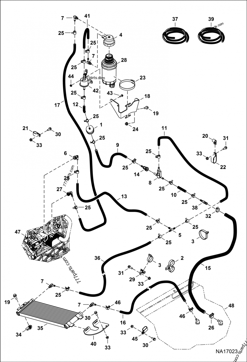 Engine & Attaching Parts (Fuel System) (S/N B41815068 - B41816066 ...