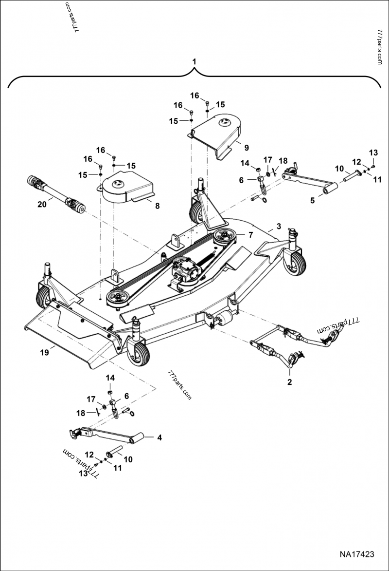 Bobcat Mower Spares
