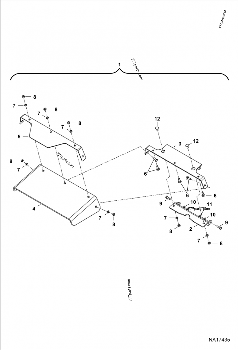 Mower (Shutter Assembly) (M60) (S/N B4U200101 & Above) - Attachments ...