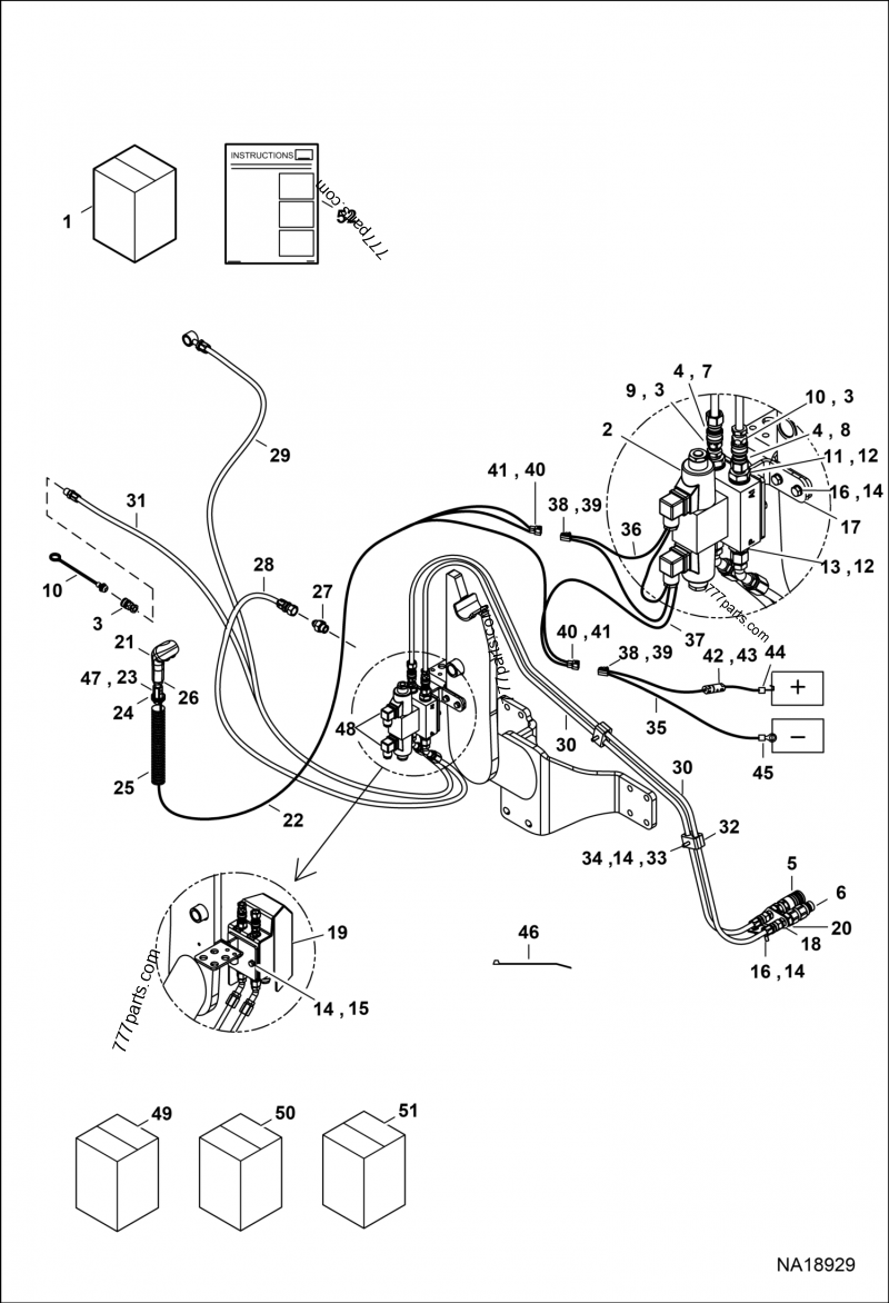 Tractor Loader FL9-5 (3rd Function Hydraulics) (S/N B4VD00101 & Above ...