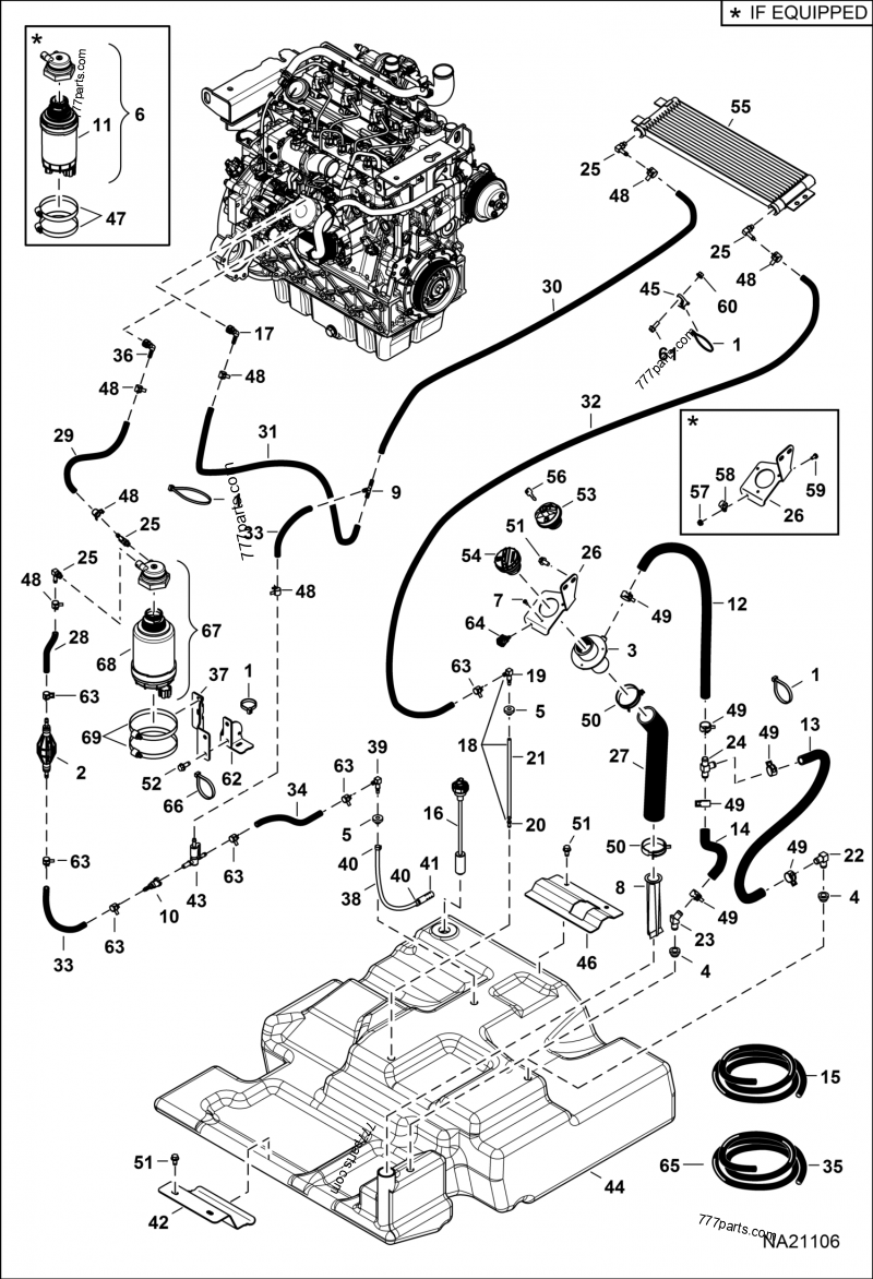 Engine & Attaching Parts (Fuel System) (S/N AT5T11221 & Above ...