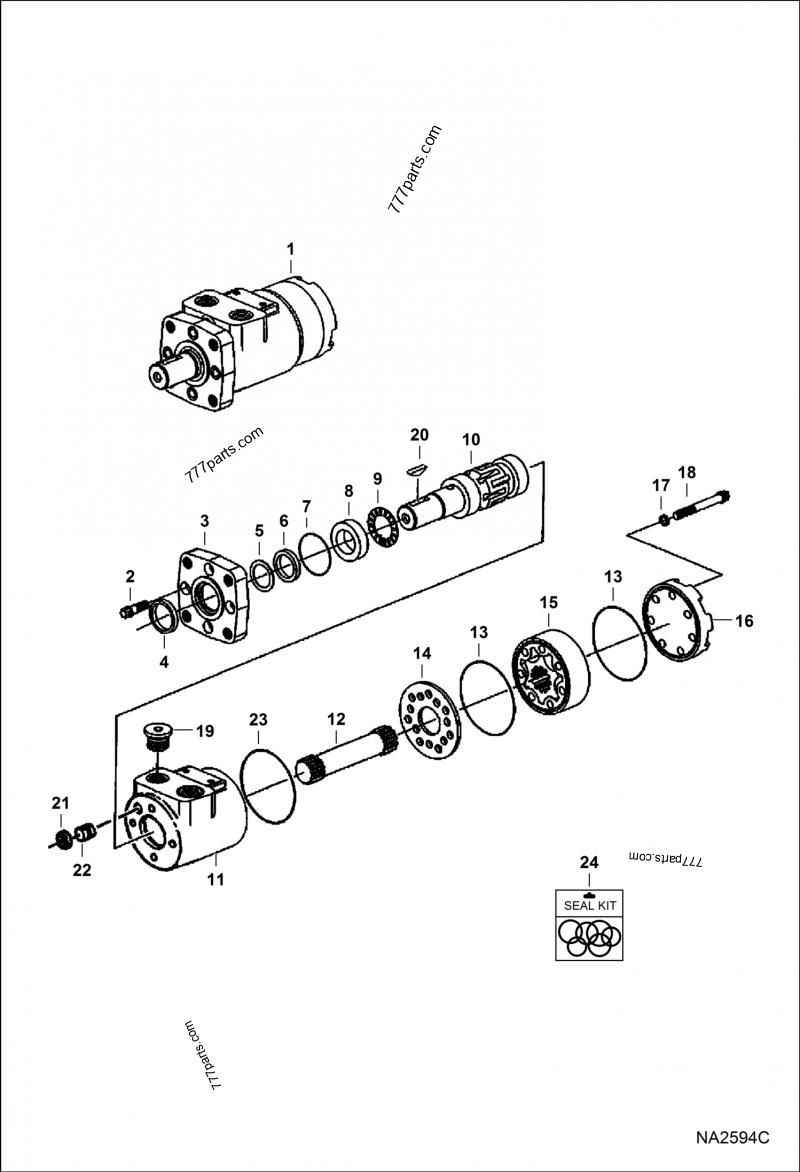 Snowblower (Motor - Chute Rotator) (FMSB49) (FMSB62) (S/N B59500101 ...