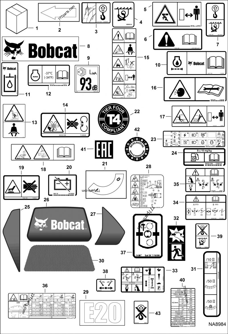 Cat Skid Steer Warning Light Symbols Chart - Infoupdate.org
