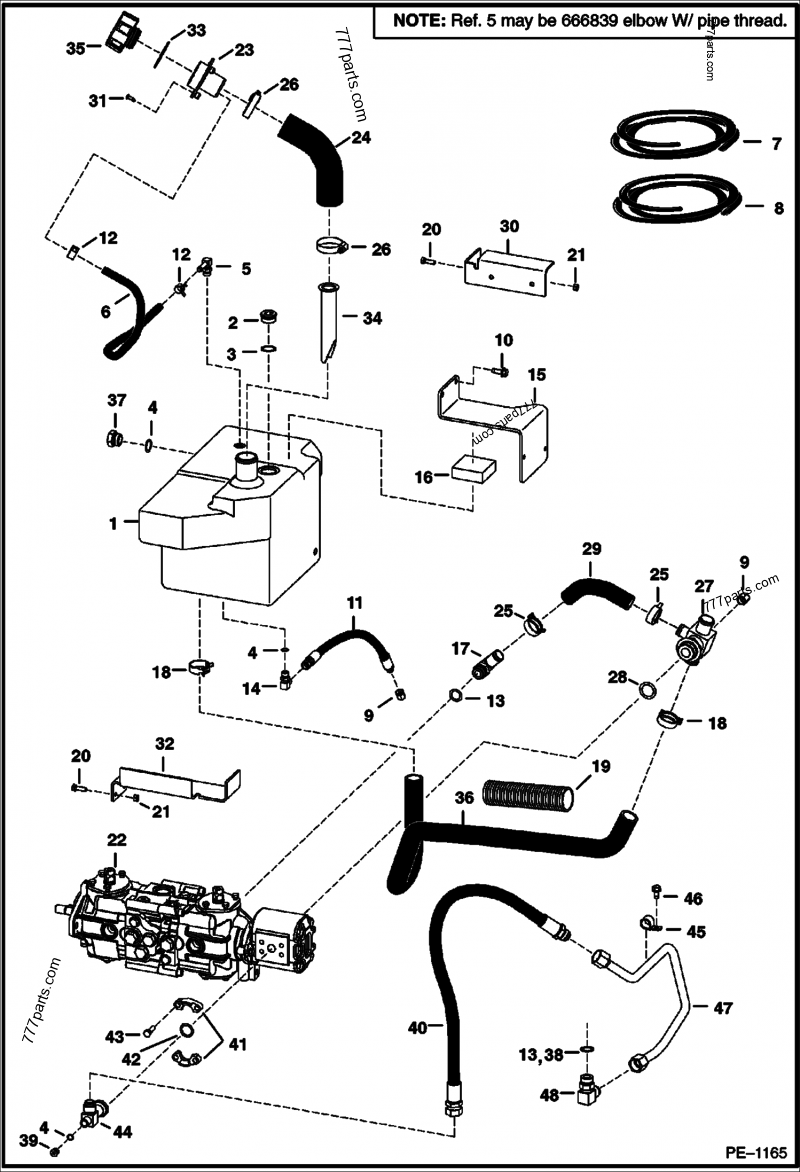 Hydrostatic Circuitry (S/N 514441939 & Above, 514540074 & Above ...