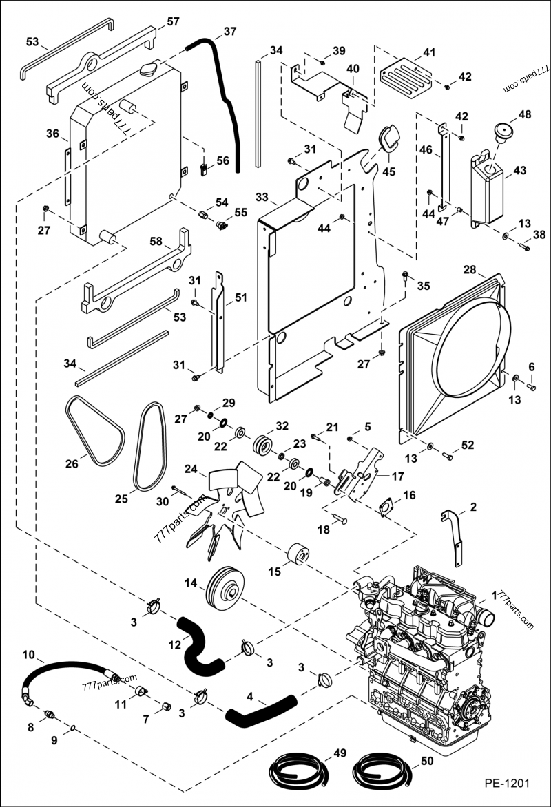 Bobcat 331 Parts Breakdown Bunton, Bobcat, Ryan 942300 ZT 331 Zero