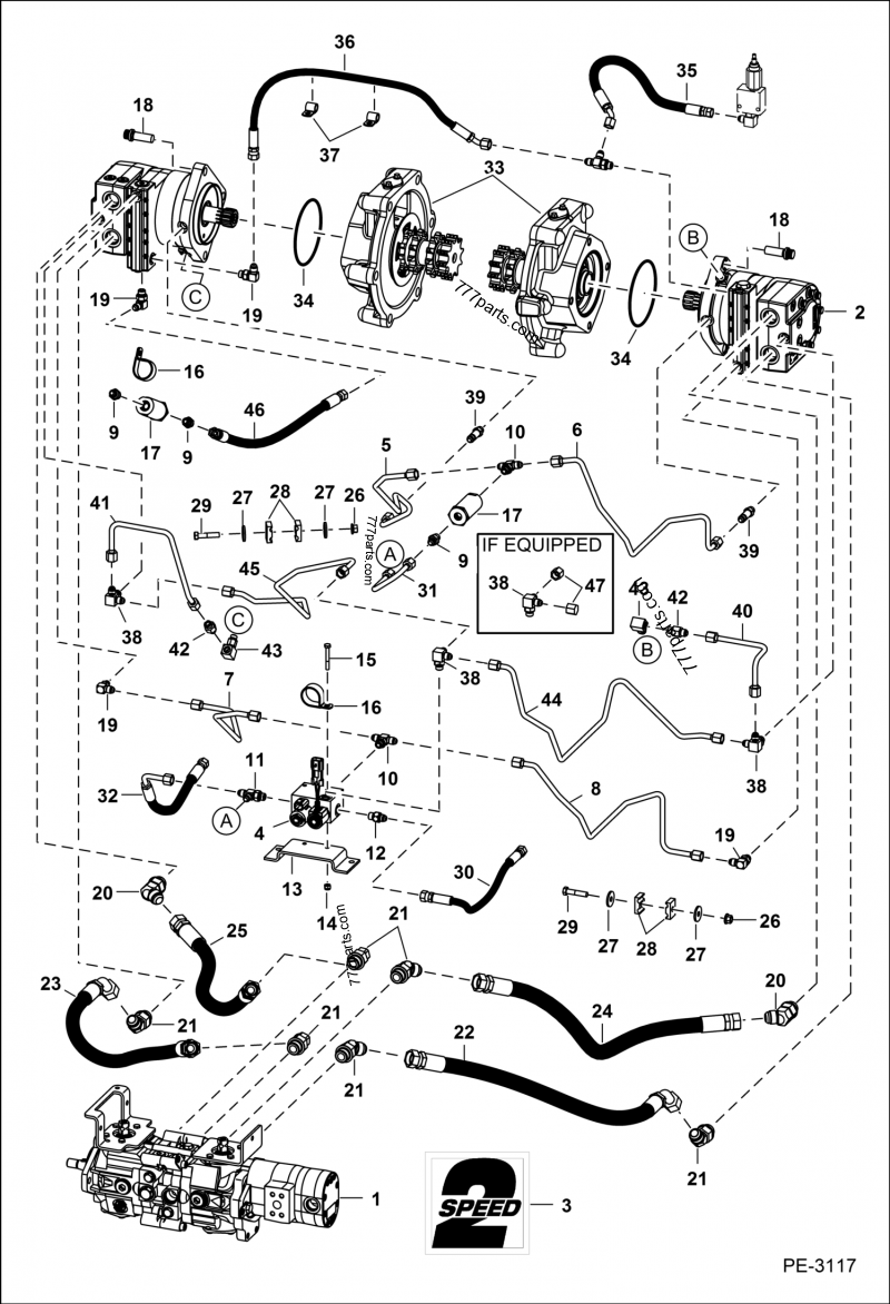Diagrama De Piezas Del Bobcat S185 Bobcat Minicargadora De Segunda