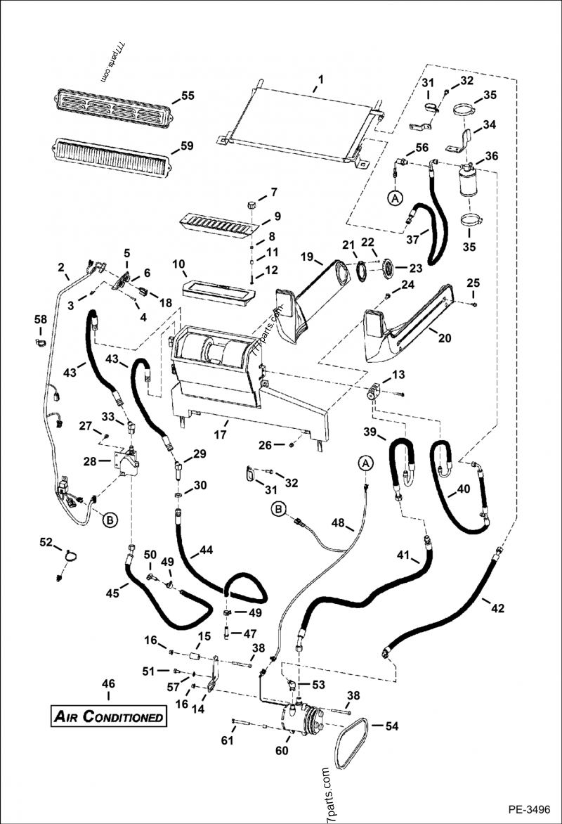 Heater & A/C (Heater & A/C Option) (For Threaded Heater Valve ...