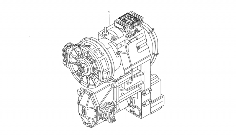 AUTOMATIC TRANSMISSION - DUMP TRUCKS Case 340 (ARTICULATED TRUCK S/N ...