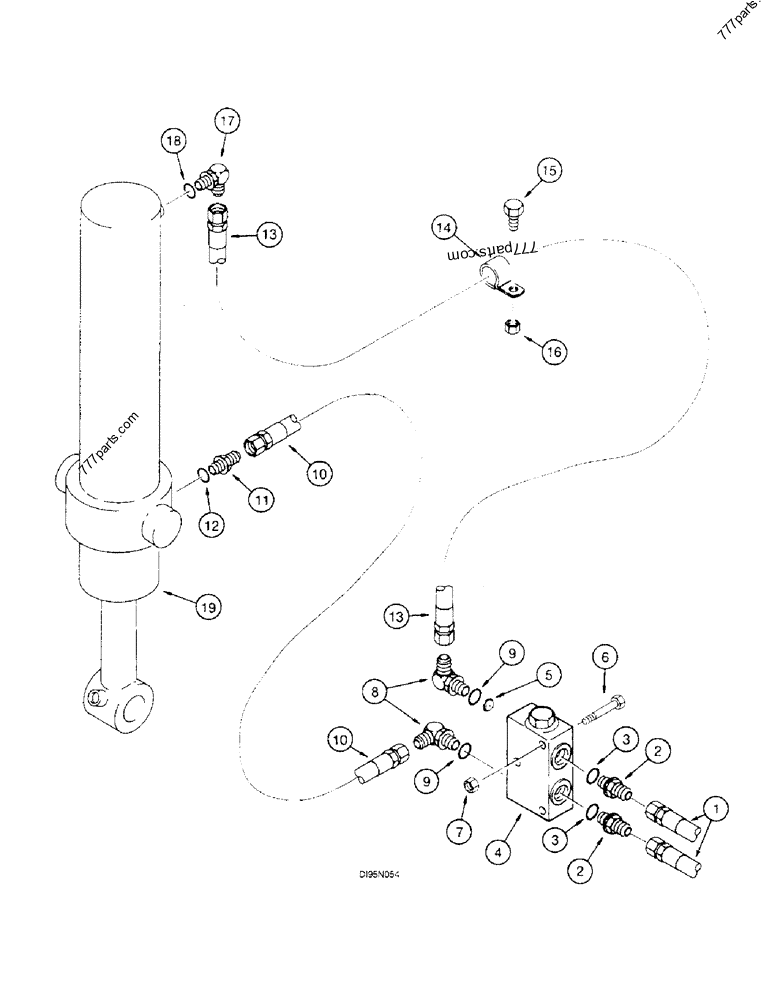 BOOM LIFT HYDRAULIC CIRCUIT, PLANETARY DRIVE TRENCHER - FORKLIFTS Case ...