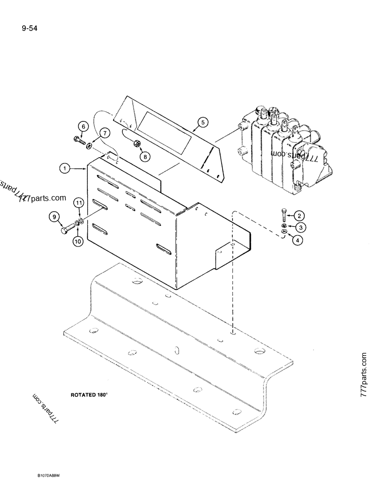 BACKHOE CONTROL CONSOLE - MODELS WITH DUAL LEVER CONTROLS, PRIOR TO P.I ...