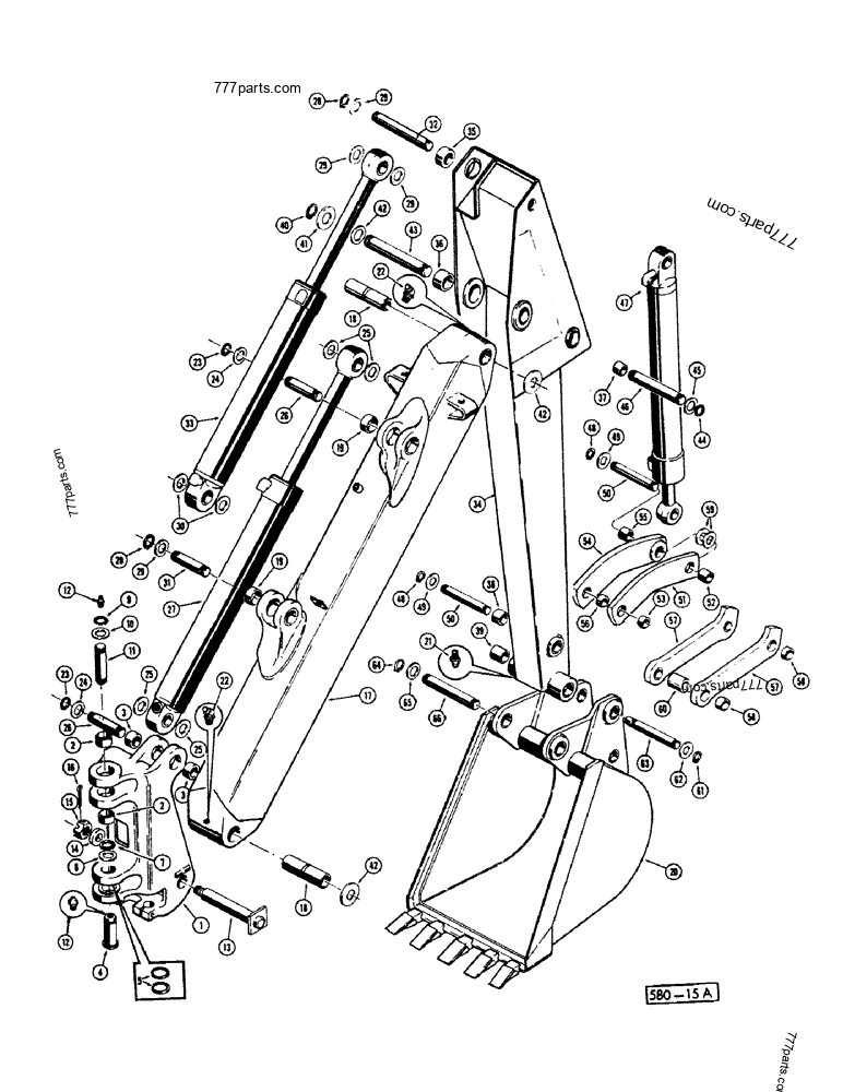 BACKHOE - LOADER BACKHOES Case 33 (CASE LOADER BACKHOE ATTACHMENTS (1/ ...