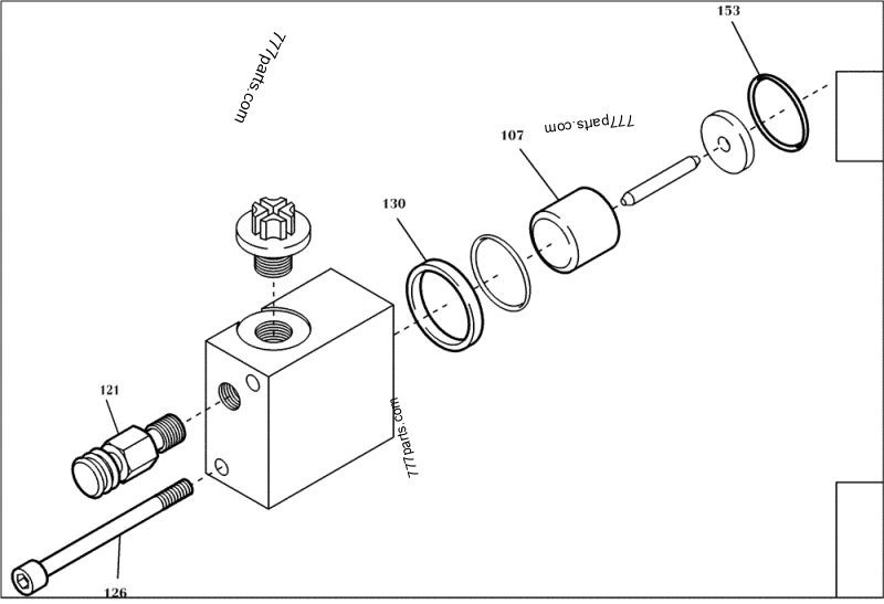 HYDRAULIC SYSTEM VALVES INCHING DEVICE (S/N 561101-UP) - COMPACT WHEEL ...