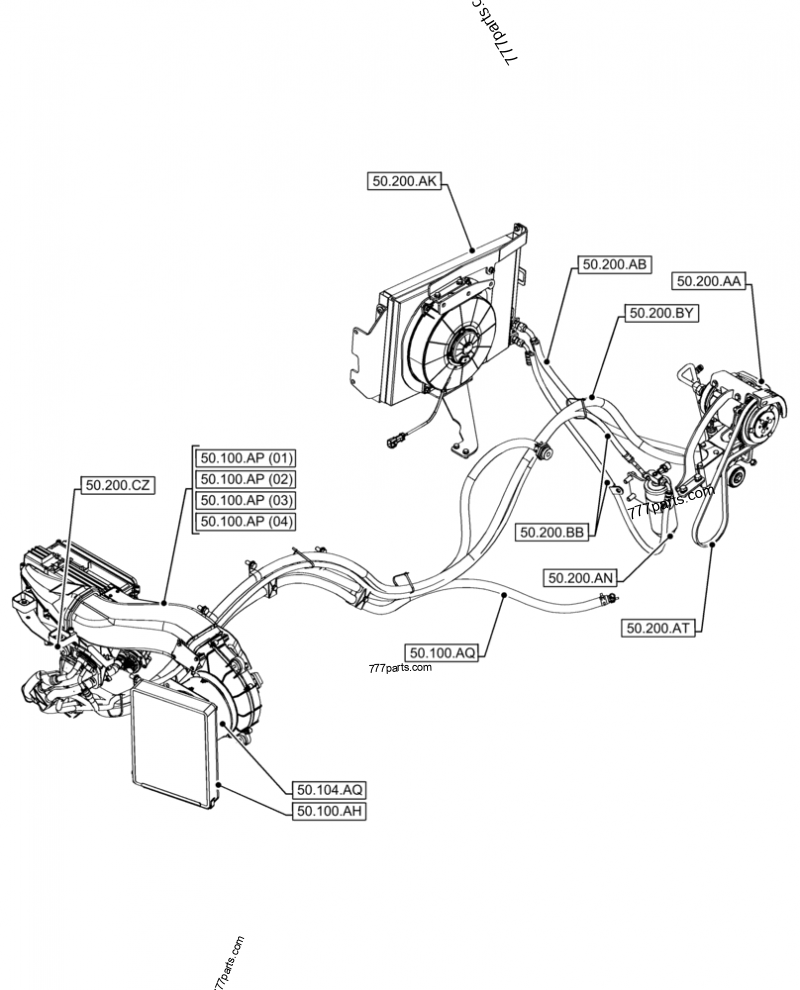 PICTORIAL INDEX - CAB CLIMATE CONTROL - COMPACT WHEEL LOADERS Case 21F ...