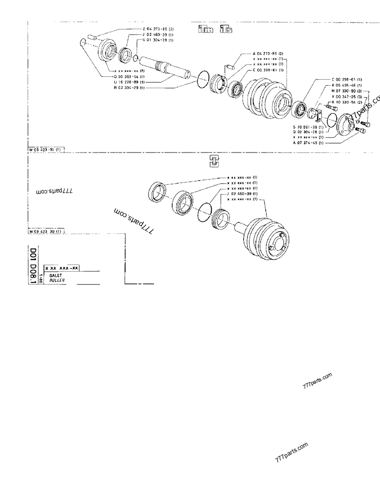 ROLLER - CRAWLER EXCAVATORS Case 60CL (POCLAIN CRAWLER EXCAVATOR (S/N ...