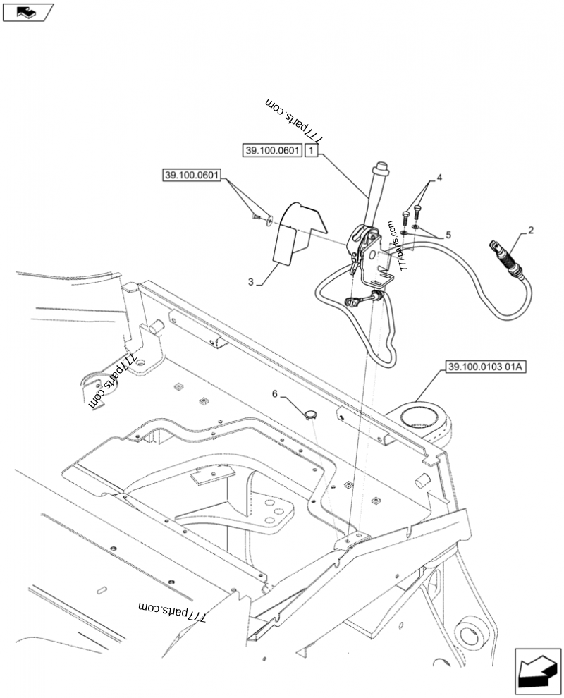 MECHANICAL TRANSPORT LOCK - TRANSPORT LOCK CONTROL LEVER - POWERSHUTTLE ...
