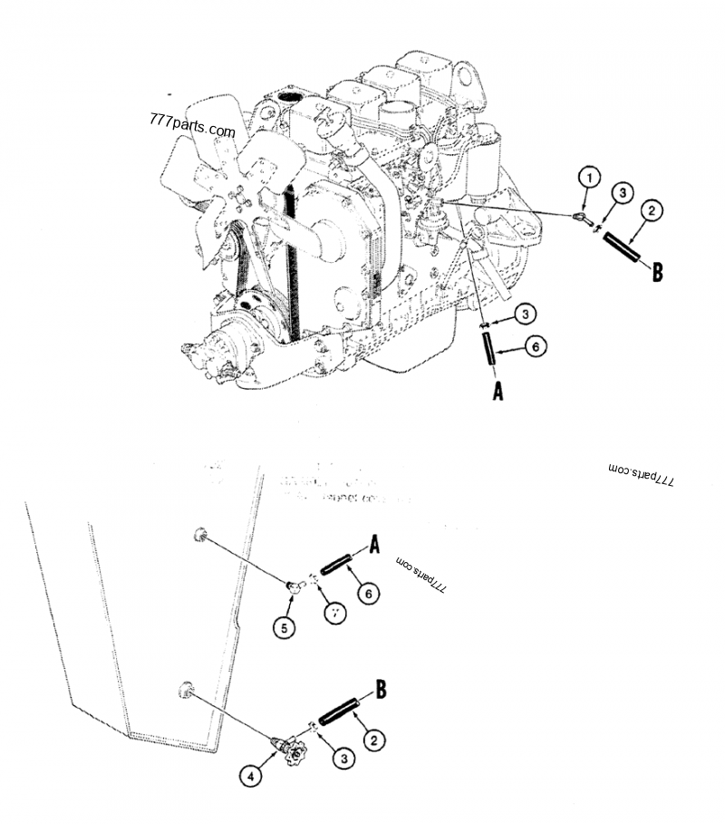 FUEL LINES - SKID STEER LOADERS Case 1845C (CASE UNI-LOADER SKID STEER ...