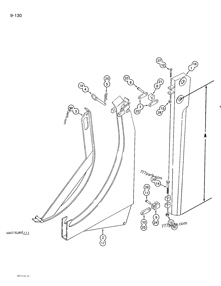 ADV. ANGLE ("A" TYPE) PLOW BLADES & 10:1 CHUTES - SWIVEL HINGE, 24 & 30 ...