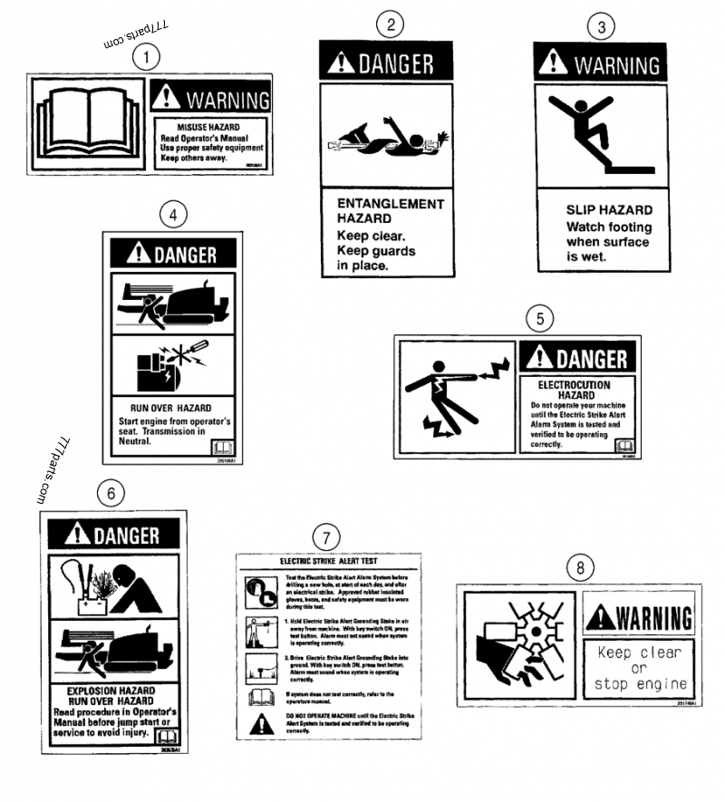 DECALS - TRENCHERS-LAYERS Case 6030 (CASE TURBO HORIZONTAL DIRECTIONAL ...