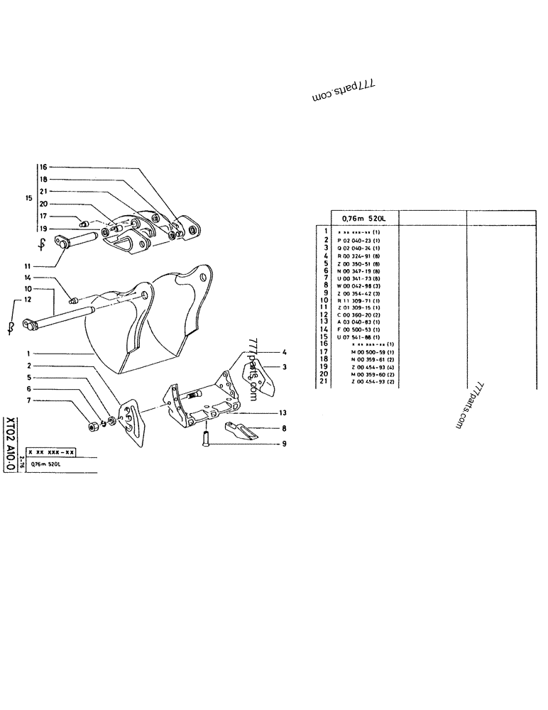 0.76M-520L - CRAWLER EXCAVATORS Case 115CK (POCLAIN CRAWLER EXCAVATOR ...
