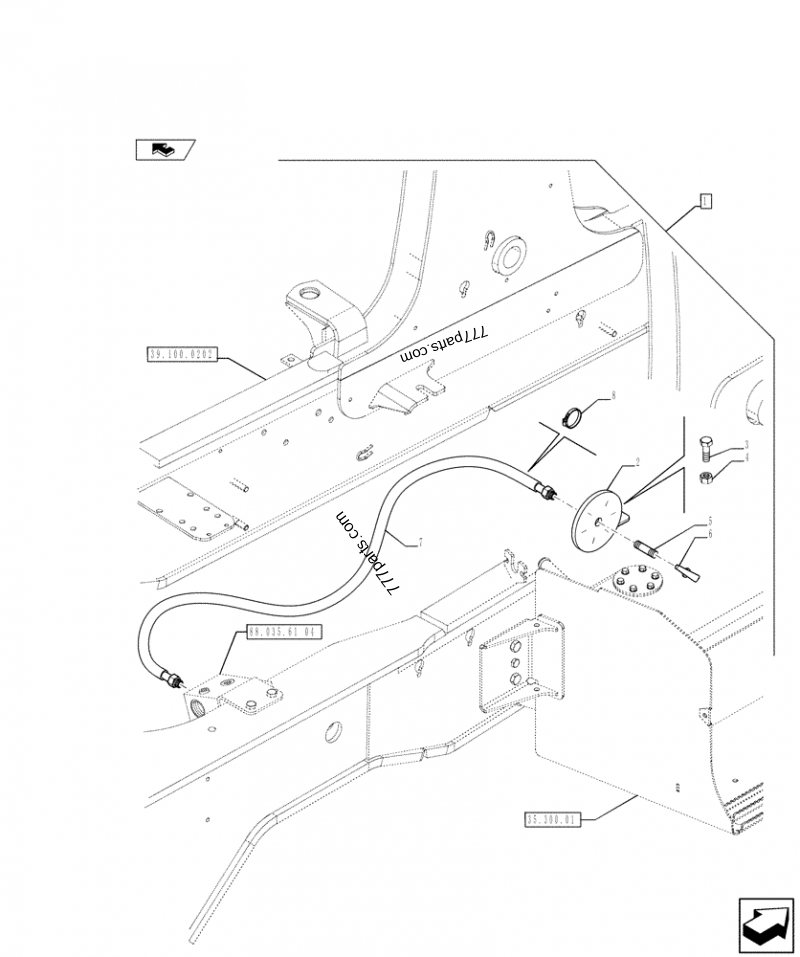 DIA KIT, UNI-AUX, EXTENDIBLE HOE, PILOT CONTROLS - LOADER BACKHOES Case ...