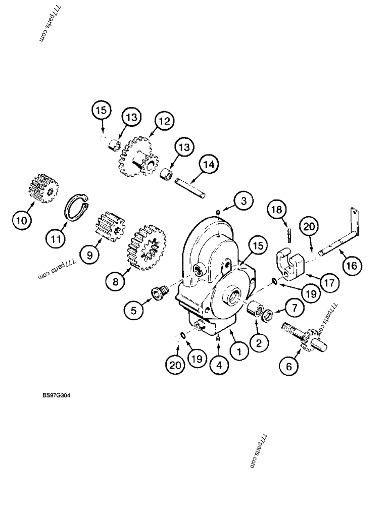 Case Trencher Tf300