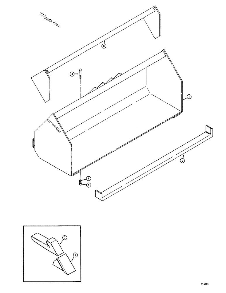 LOADER BUCKETS, DIRT BUCKETS - SKID STEER LOADERS Case 1500-SERIES ...