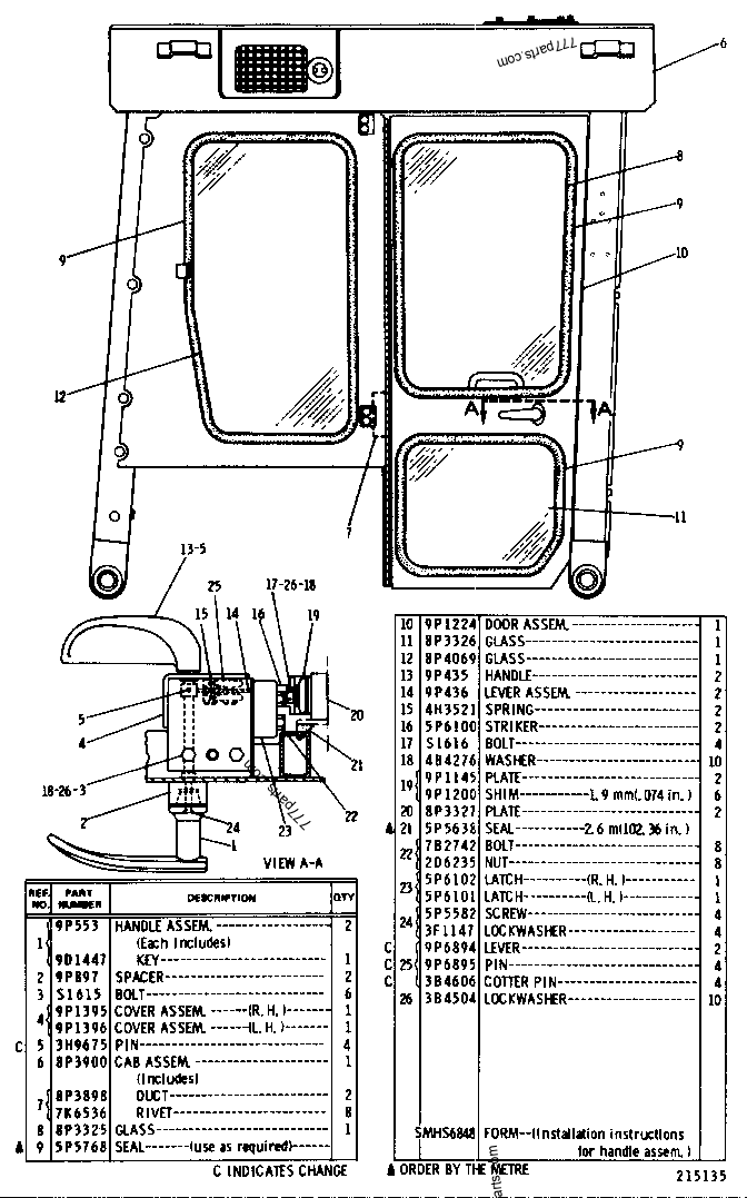 8P2126 ROLL-OVER PROTECTIVE STRUCTURE GROUP--Enclosed--Part 1 of 3 ...