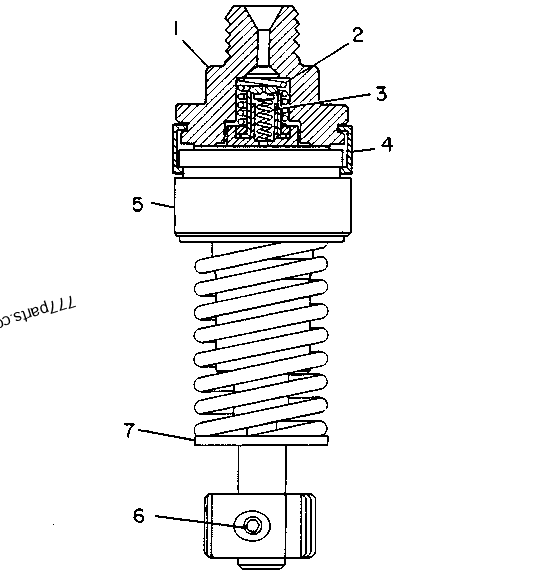 7W0561 PUMP GP-FUEL INJECTION - ENGINE - MACHINE Caterpillar 3408 ...