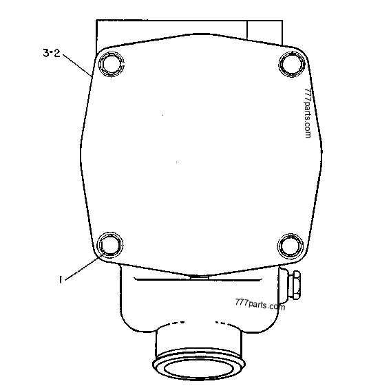 7N5909 PUMP GP-WATER - TRACK-TYPE TRACTOR Caterpillar D6D | 777parts.com