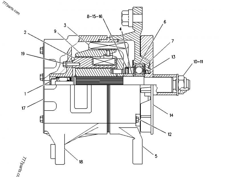 3T6352 ALTERNATOR GROUP-24 VOLT, 35 AMPERE-DELCO-REMY-PART 1 - MOTOR ...