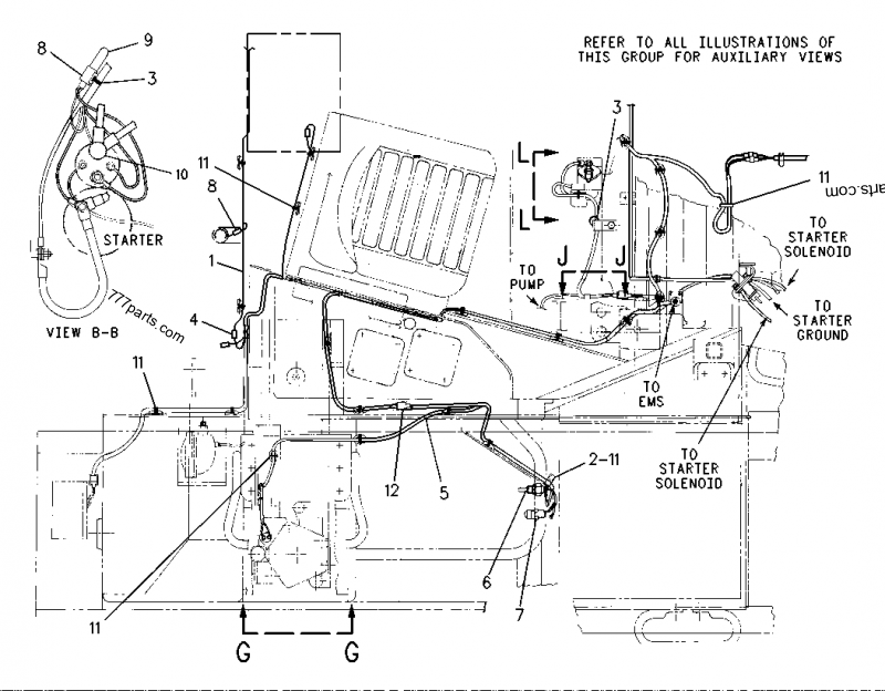 9U8979 BATTERY & WIRING GP-PART 03 OF 06 - TRACK-TYPE TRACTOR ...