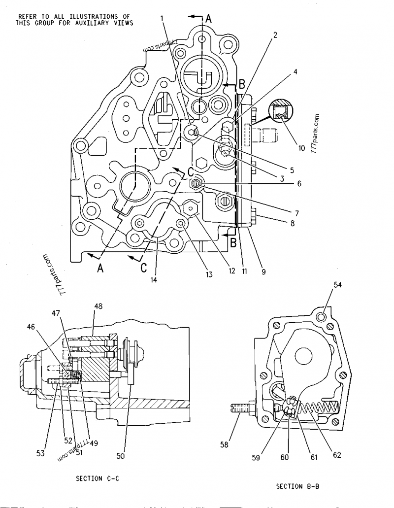 1W8730 GOVERNOR GP - TRACK-TYPE TRACTOR Caterpillar D5C | 777parts.com