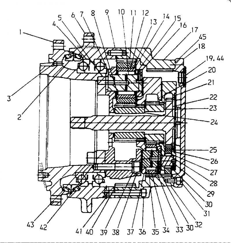 FINAL DRIVE GROUP - EXCAVATOR Caterpillar 311B | 777parts.com