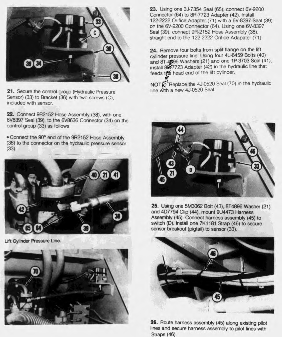 2Z9937 INSTALLATION PROCEDURE-PART 4 OF 5 - WHEEL-TYPE LOADER ...