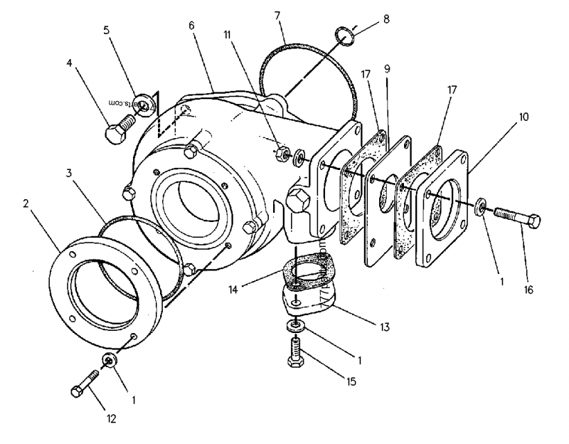 302-5307 LINES GP-WATER -HEAT EXCHANGER - ENGINE - MARINE Caterpillar ...