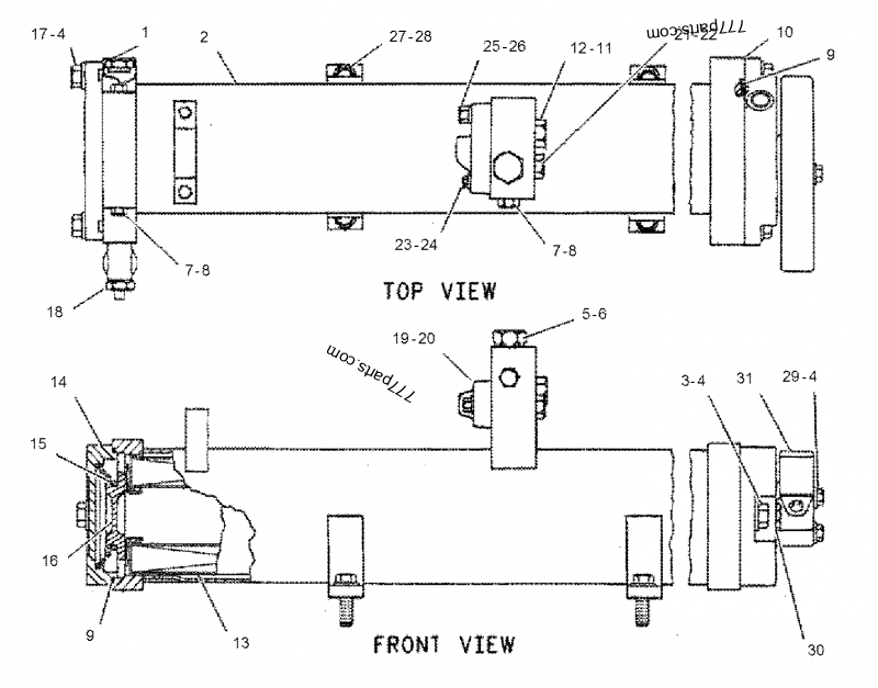 112-4922 FILTER GP-FUEL - ENGINE - MARINE Caterpillar 3508B | 777parts.com