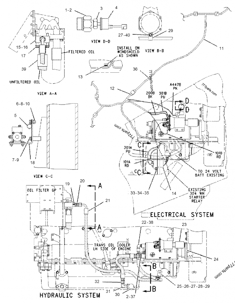 2Z-9910 PRELUBRICATION AR-ENGINE -CUSTOM - WHEEL-TYPE LOADER ...