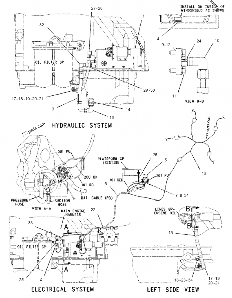 2Z-9672 KIT-ENGINE PRELUBRICATION -CUSTOM - WHEEL-TYPE LOADER ...