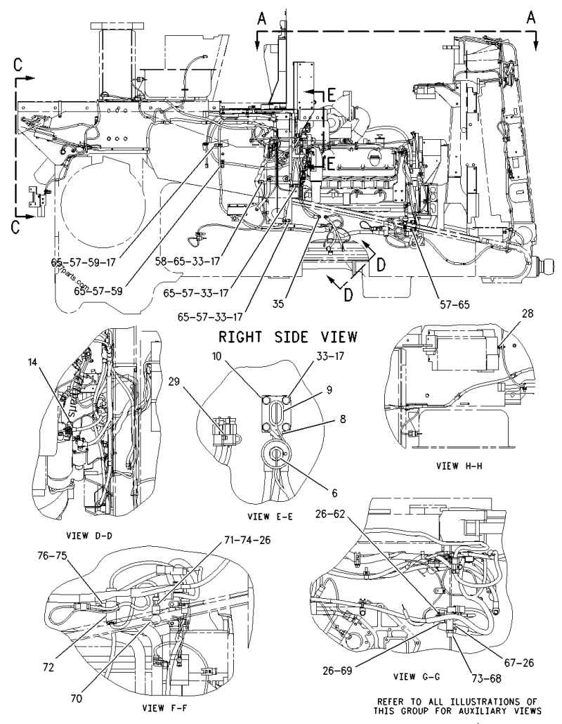 177-9953 ALTERNATOR GP-CHARGING - ENGINE - MACHINE Caterpillar 3408E ...