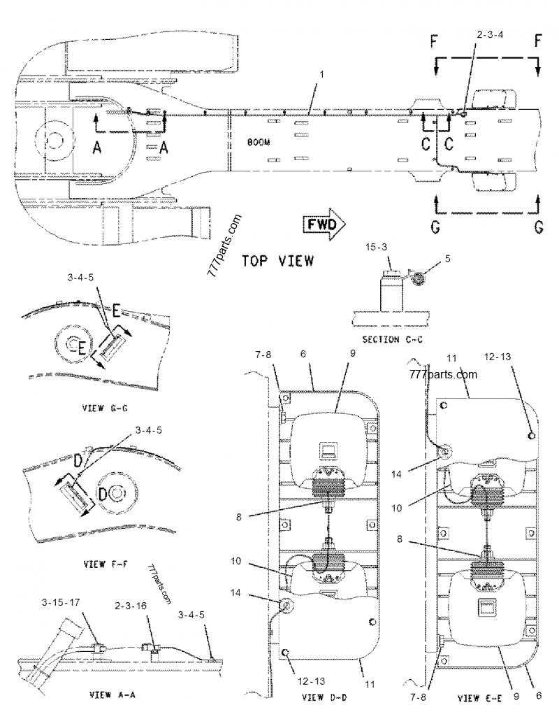 211-5596 ELECTRONICS GP-MONITOR - ENGINE - MACHINE Caterpillar 3456 ...